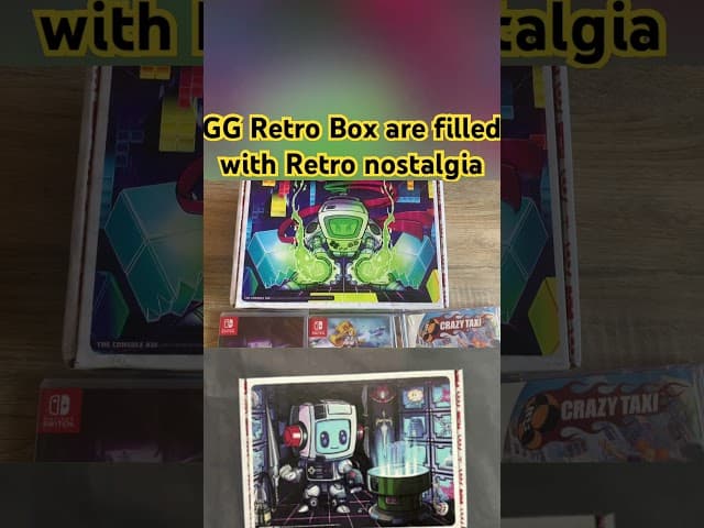 GGRetroBox — The Ultimate Retro Gaming Subscription Box